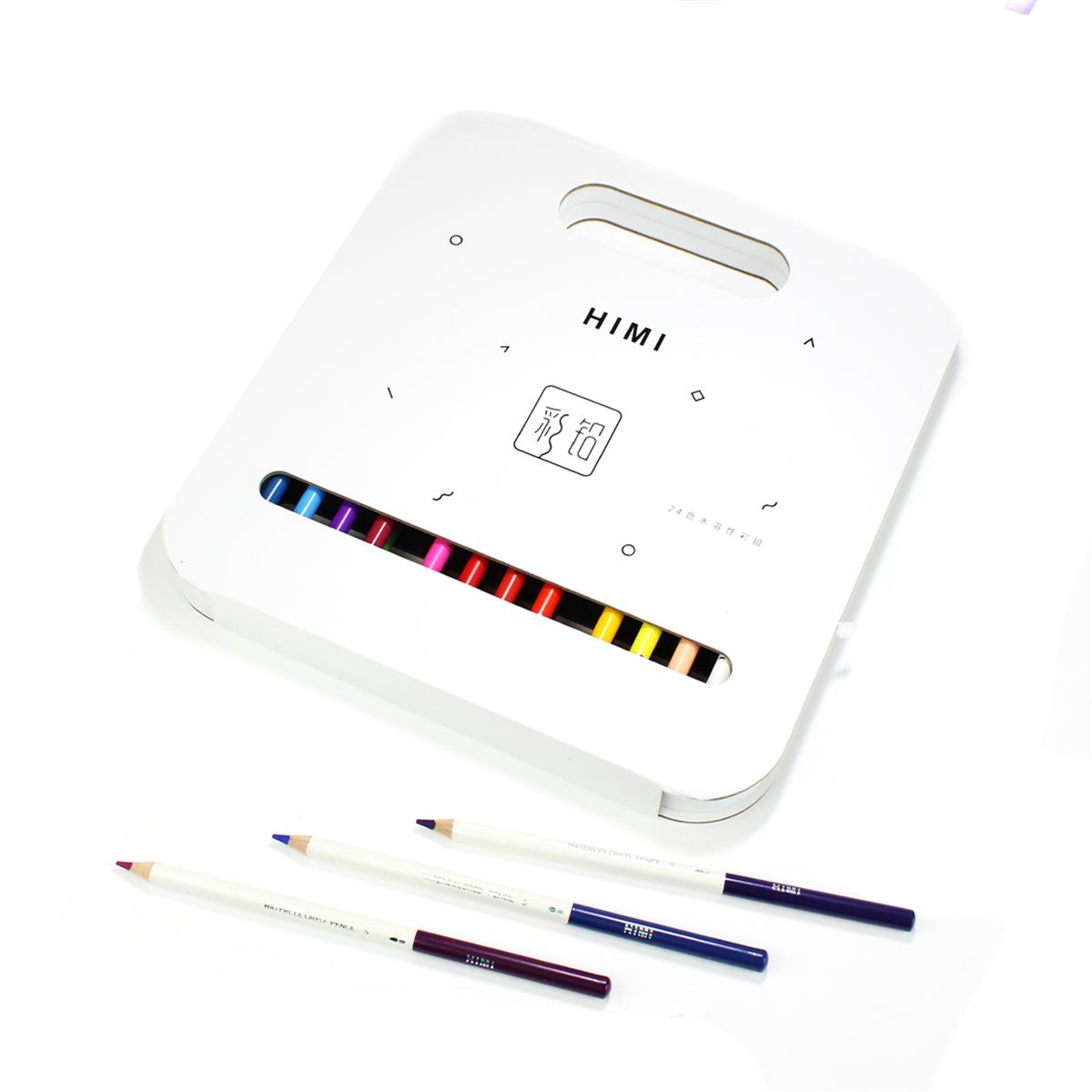 HIMI Watercolour Pencil Set, 24 Colours | HobbyMaker