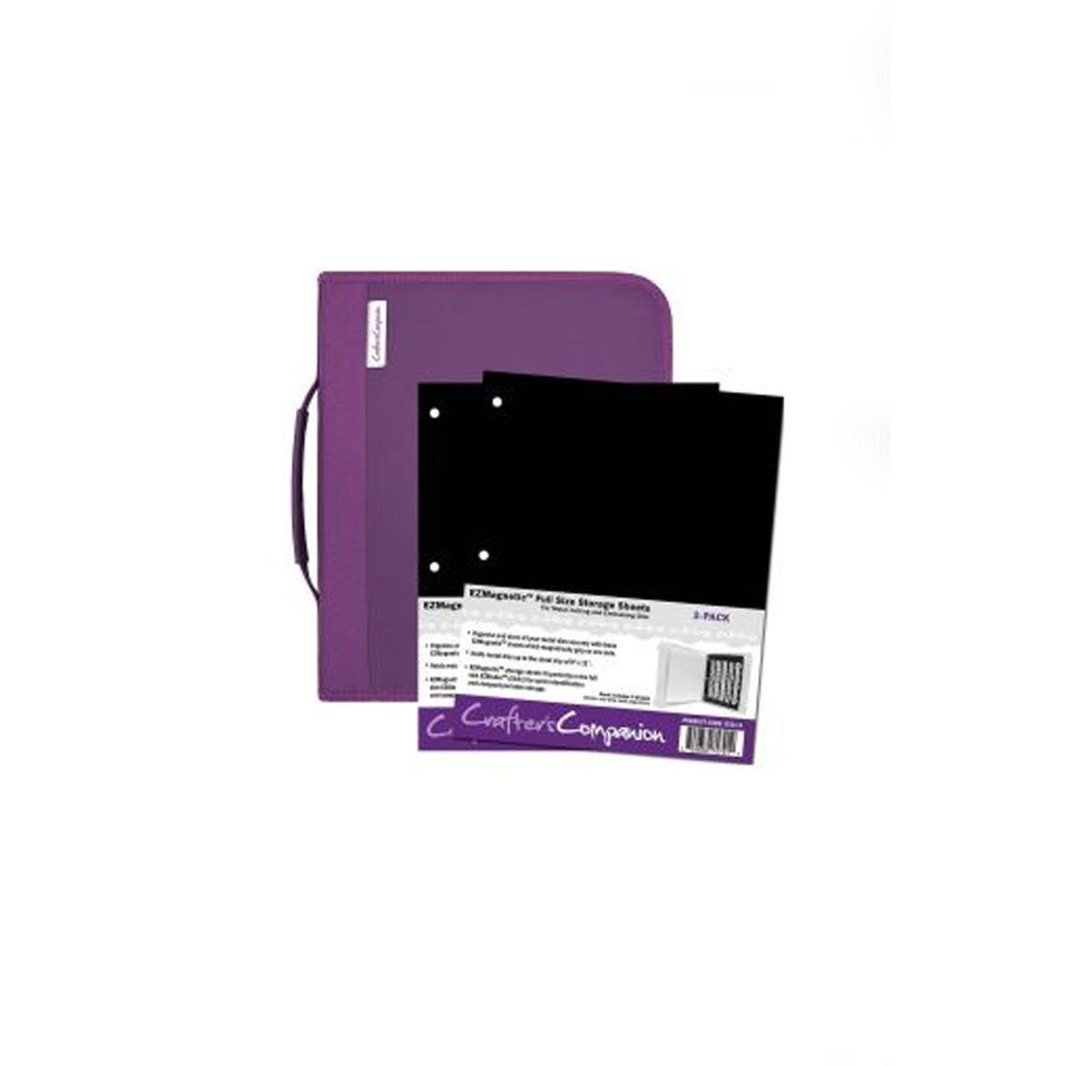 Crafter's Companion Large Die & Stamp Storage Folder with 1pk of ...