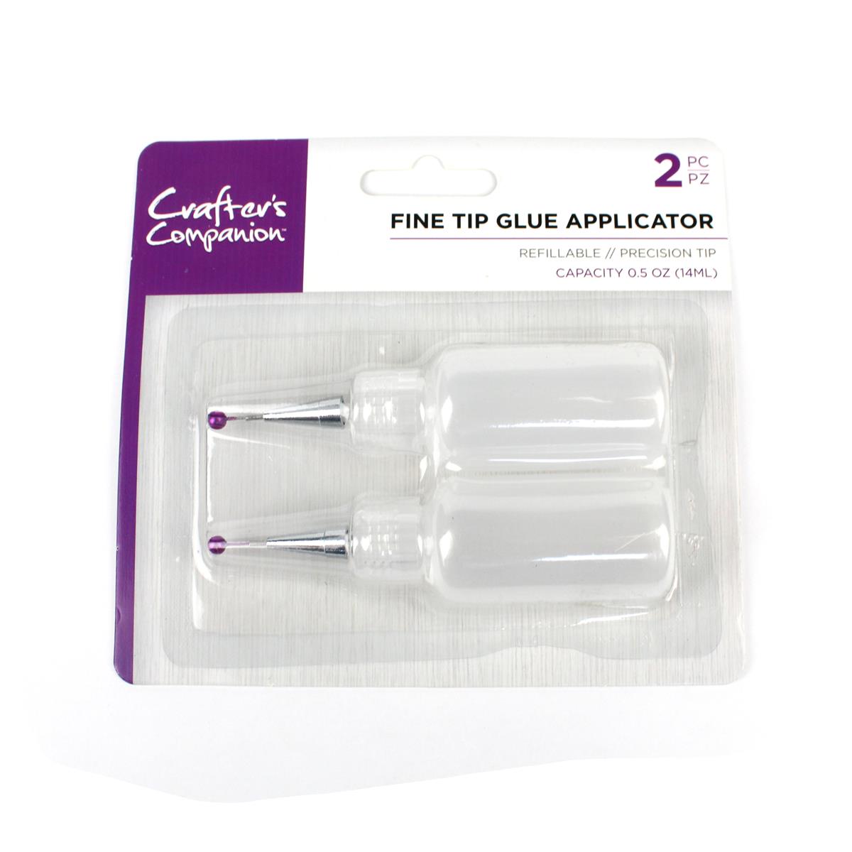 Crafters Companion - Fine Tip Glue Applicator - 2PC | HobbyMaker