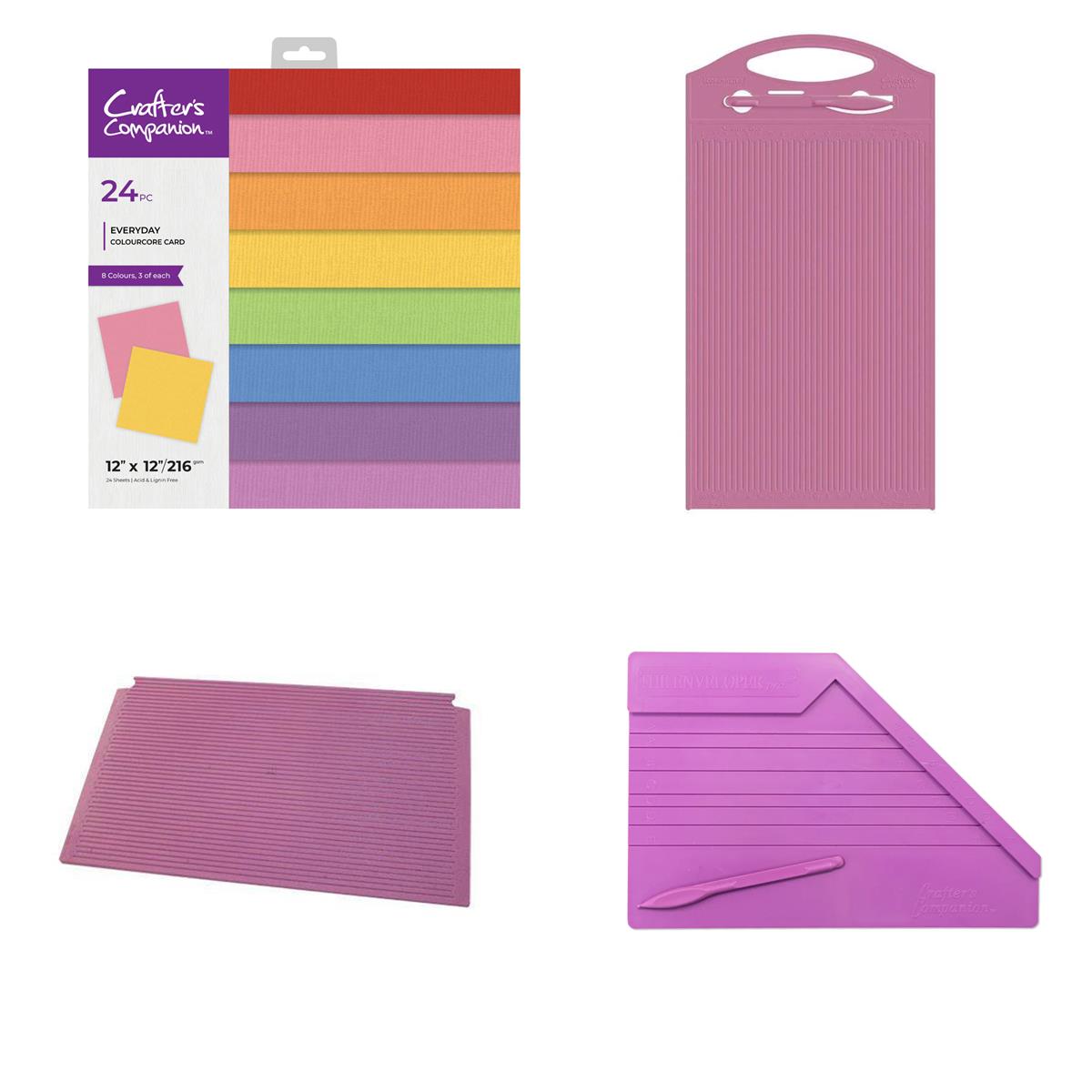 Crafters Companion - Scoreboard Triple Collection & Everyday 12x12 Core ...