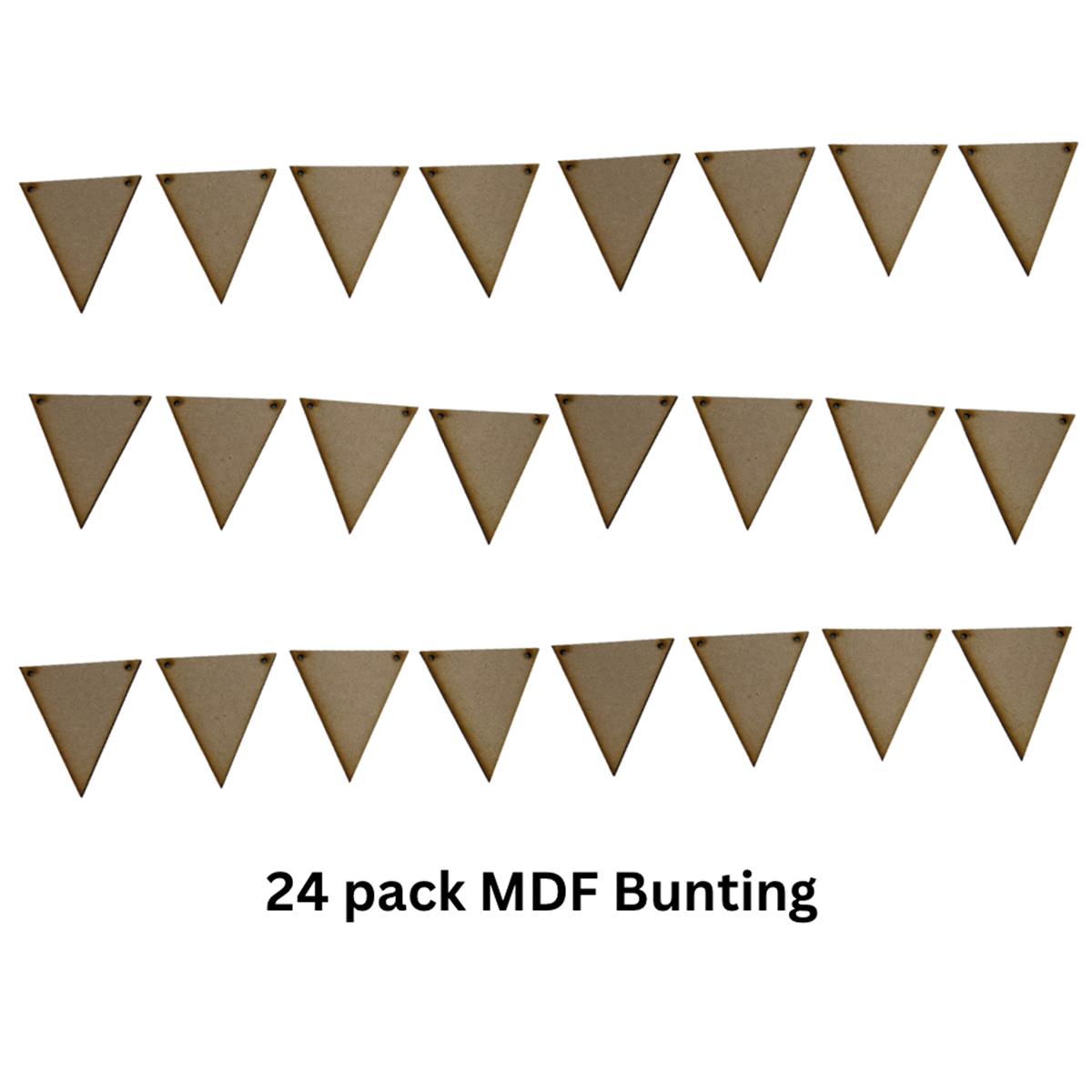 MDF Bunting | HobbyMaker