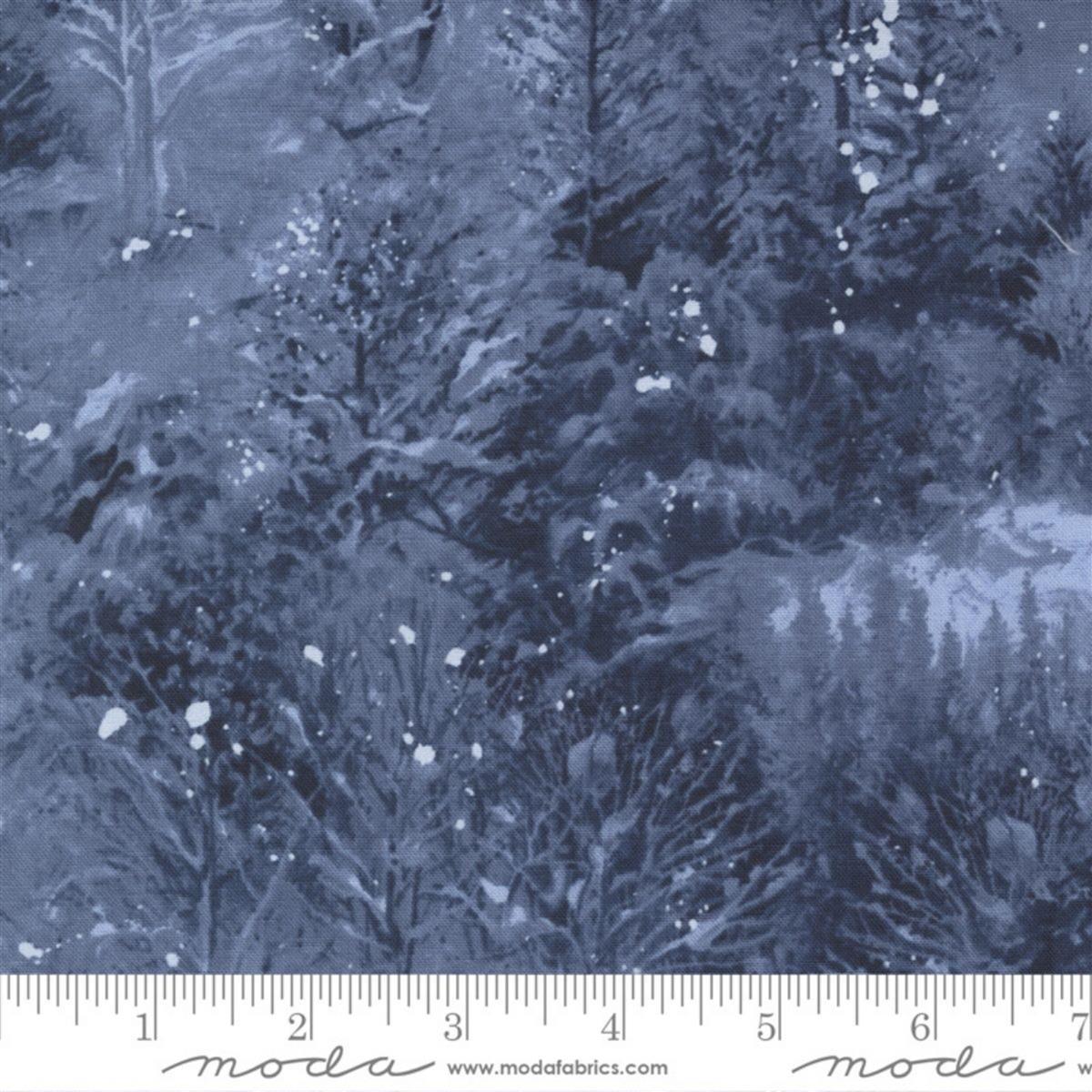 Moda Blizzard Blues Winter Garden Night Sky Fabric 0.5m | SewingStreet