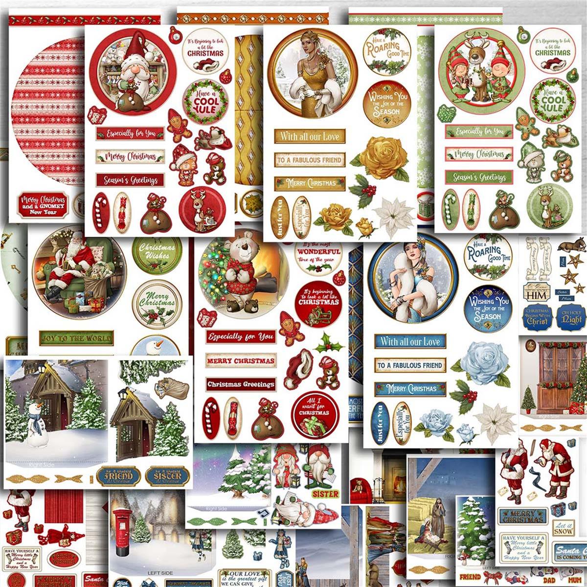 Debbi Moore Designs- Christmas Corner & Rocker Card Kit with Forever ...