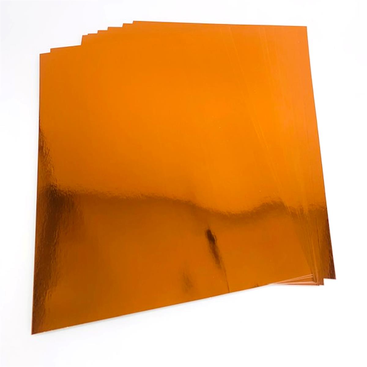 Paper Dienamics - A4 Dienamic Mirror Copper Card Pack - 20 Sheets ...
