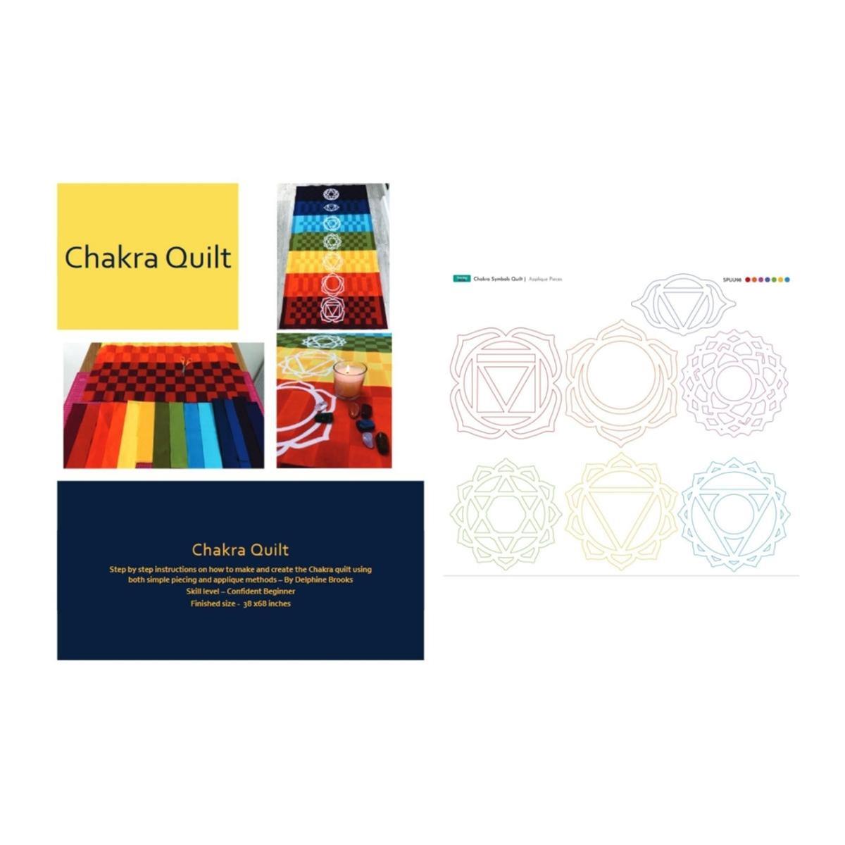 Delphine Brooks' Chakra Quilt Instructions With Panel | SewingStreet