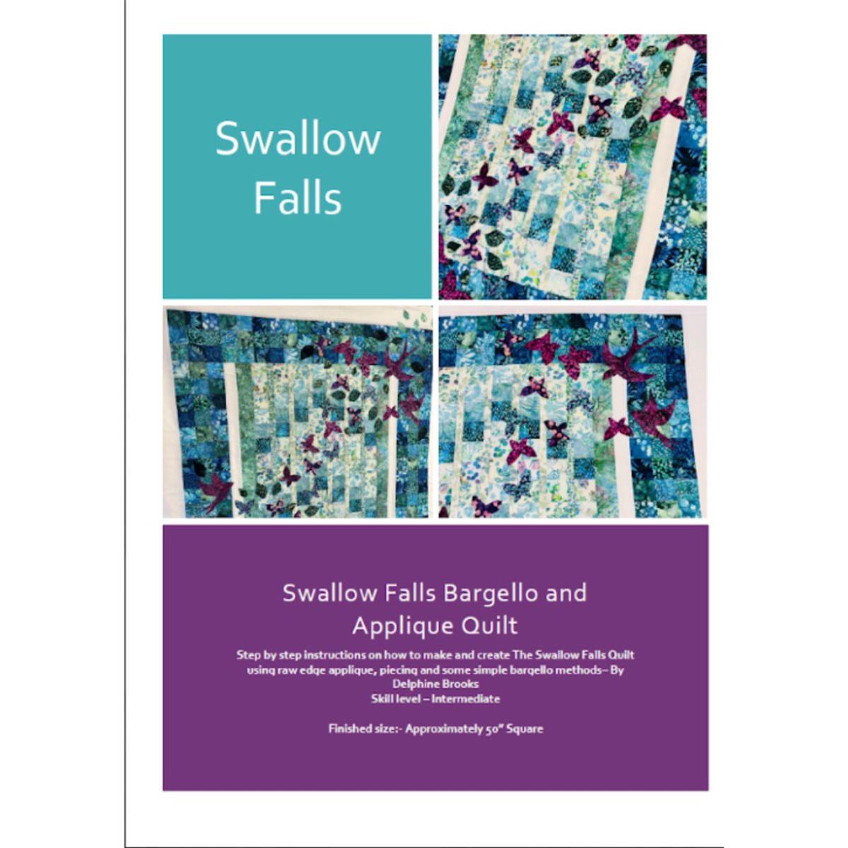Delphine Brooks' Swallow Fall Wall Hanging Instructions | SewingStreet