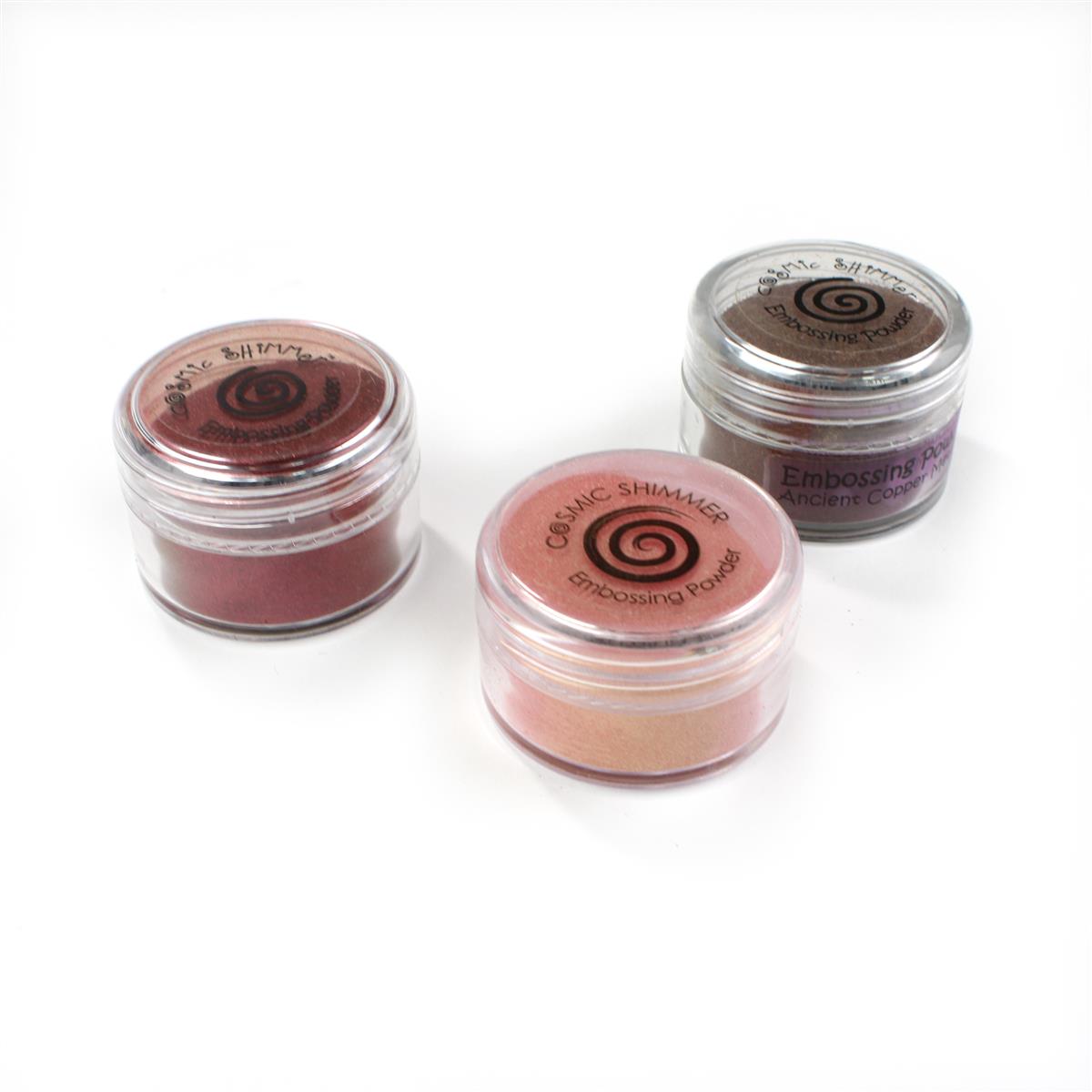 Cosmic Shimmer Embossing Powder Trio- Ancient Copper Metallic 20ml ...