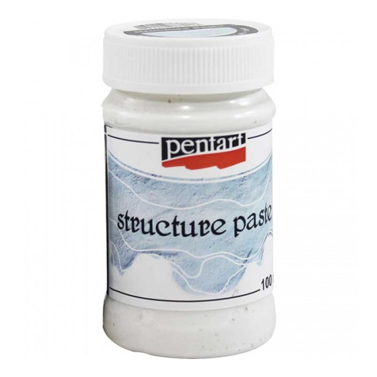 Pentart - Structure Paste White 100ml | HobbyMaker
