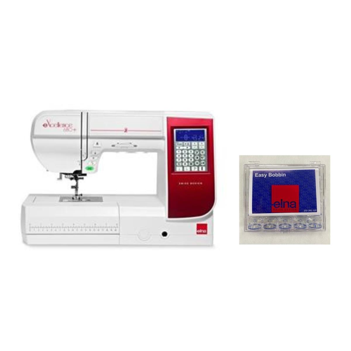 Special Price - Elna eXcellence 680+ Sewing Machine & Easy Bobbins ...