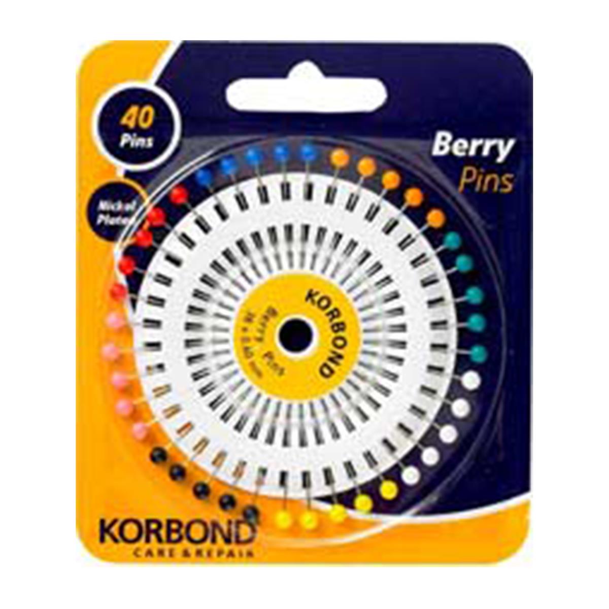 Berry Pins Pack of 40 | SewingStreet