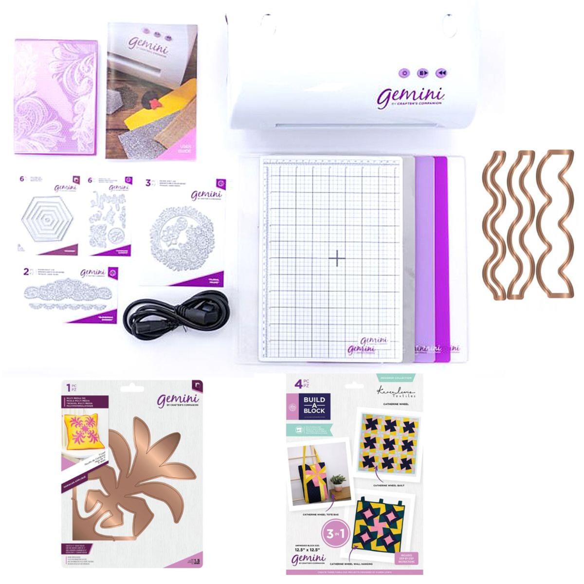 Gemini Die Cutting and Embossing Machine with Free Die Cutting 8PC ...
