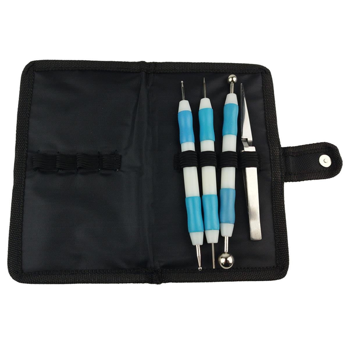 Hobby Maker - Four Piece Embossing & Quilling Tool Set with Ziplock ...