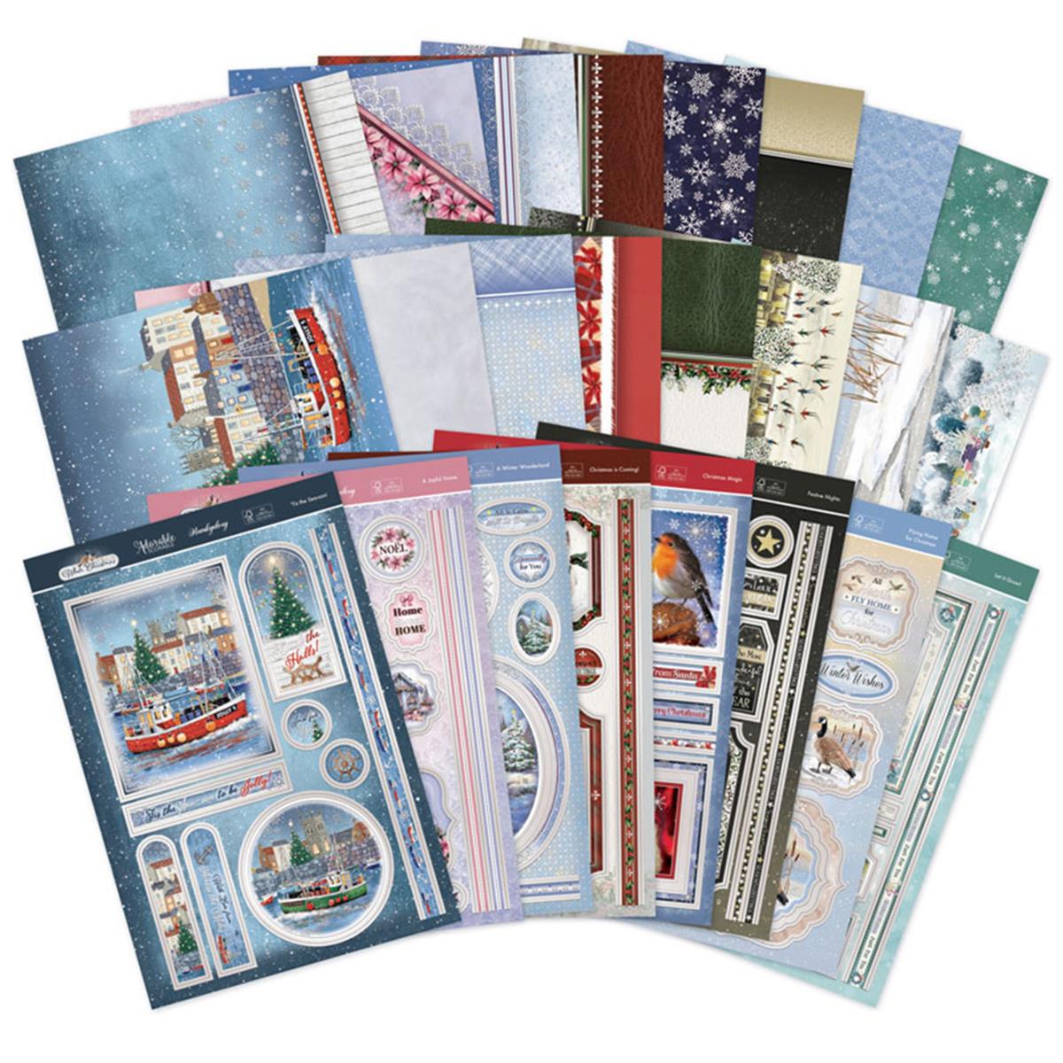 Hunkydory- White Christmas Luxury Topper Collection | HobbyMaker