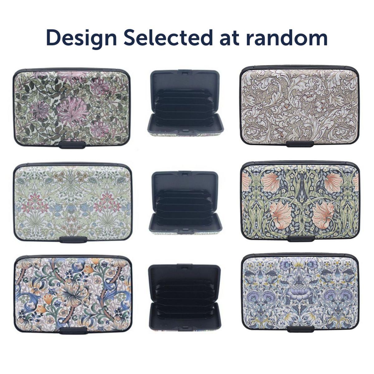 William Morris Credit Card Protector Case. Random Design Selection ...