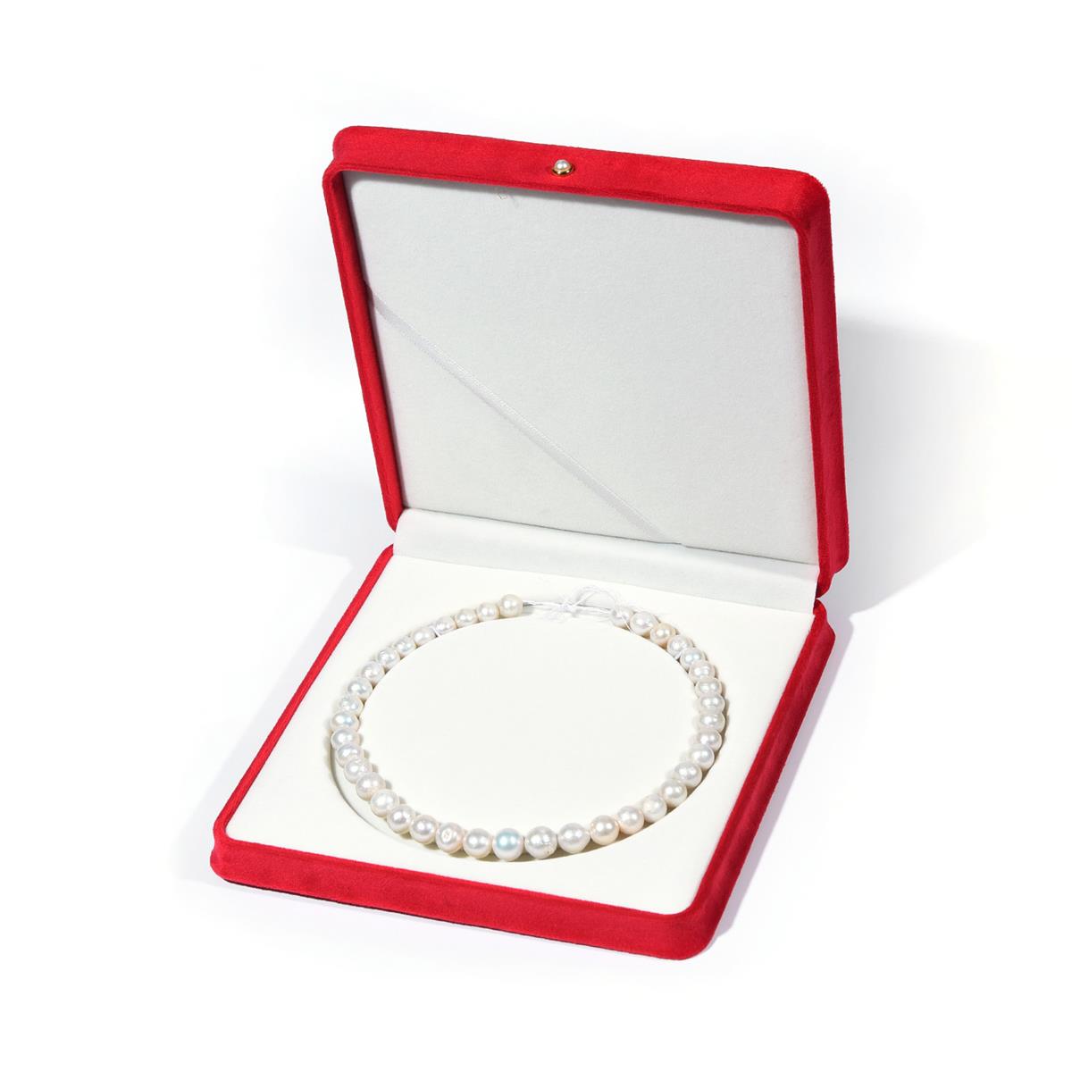 White Freshwater Cultured Ripple Nucleated Edison Pearls, Approx 9-12mm ...