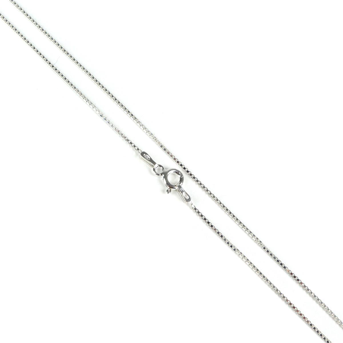 925 Sterling Silver Fine Box Chain 14 Chain | JewelleryMaker
