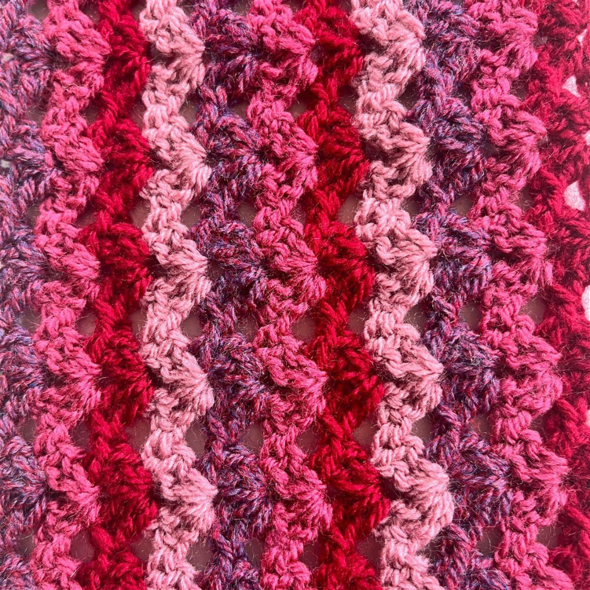 Sam Sabido Crochets Bramble Colourway The Harvest Moon Poncho Kit ...