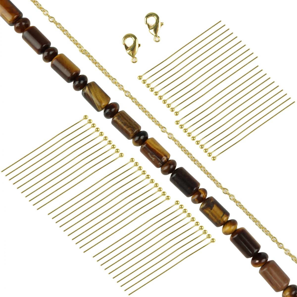 Tigers Eye Morse Code Bead Project With Instructions By Debbie Kershaw ...