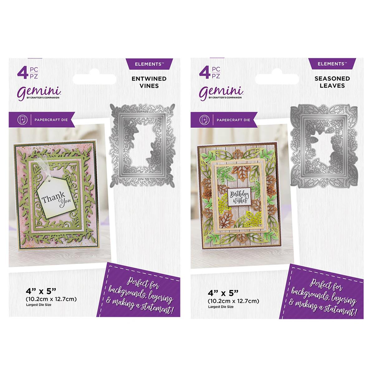 Crafter's Companion Everyday Nesting Die - Entwined Vines & Seasoned ...