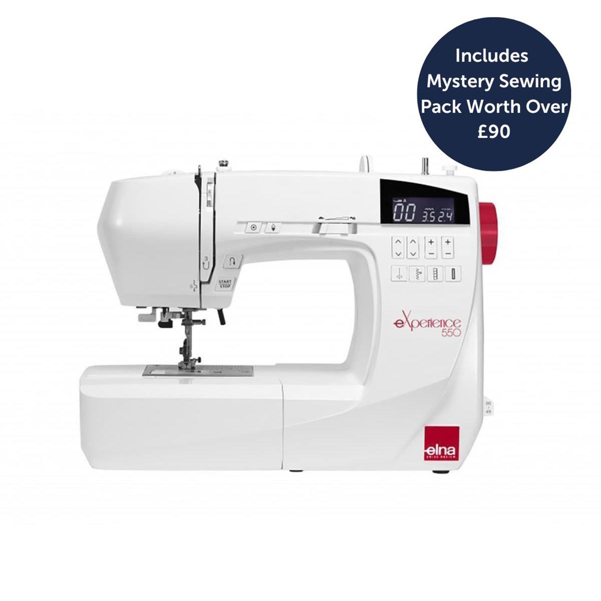 Elna eXperience 550 Machine with FREE Mat & Case | SewingStreet