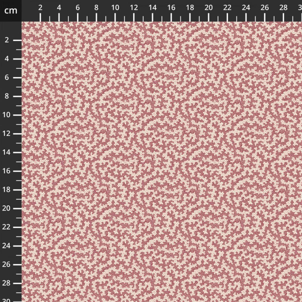 Sanderson Arboretum Collection Small Truffle Damson Fabric 0.5m ...