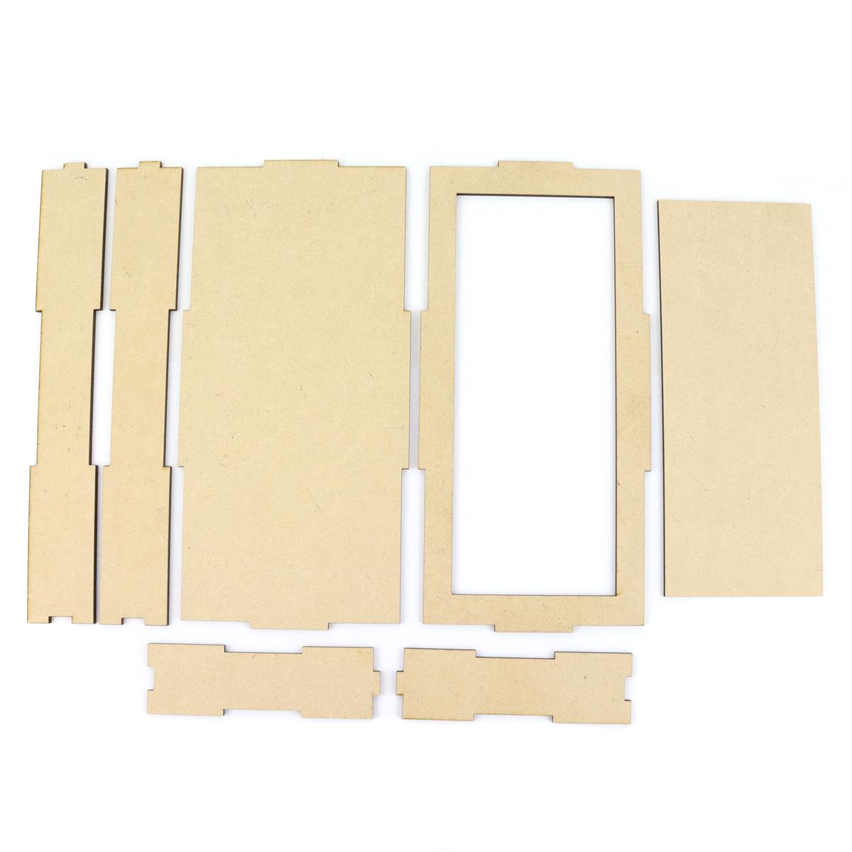 Bert & Gert's Box Frame Kit - DL Sized (210mm by 99mm) | HobbyMaker