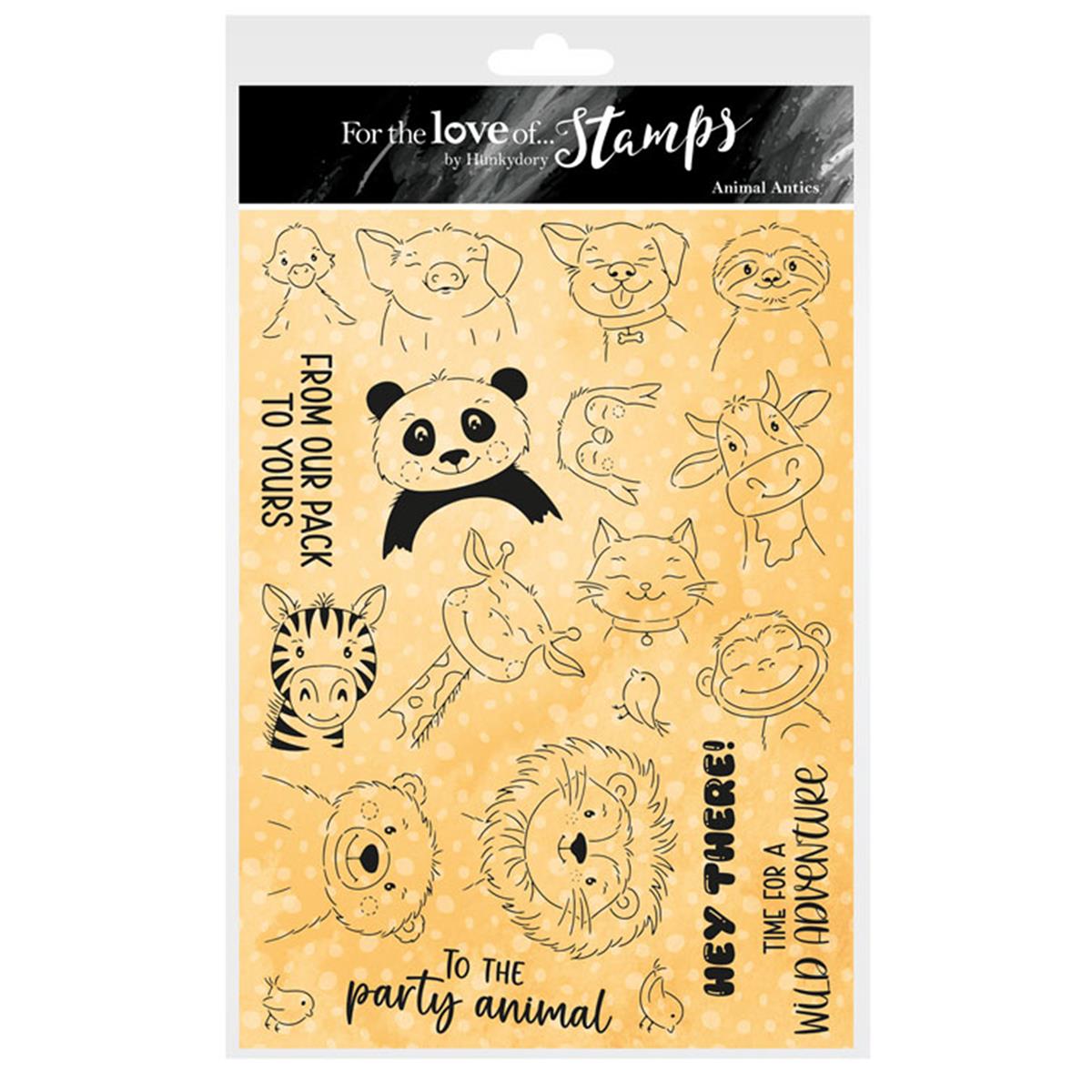 Hunkydory- For the Love of Stamps - Animal Antics | HobbyMaker