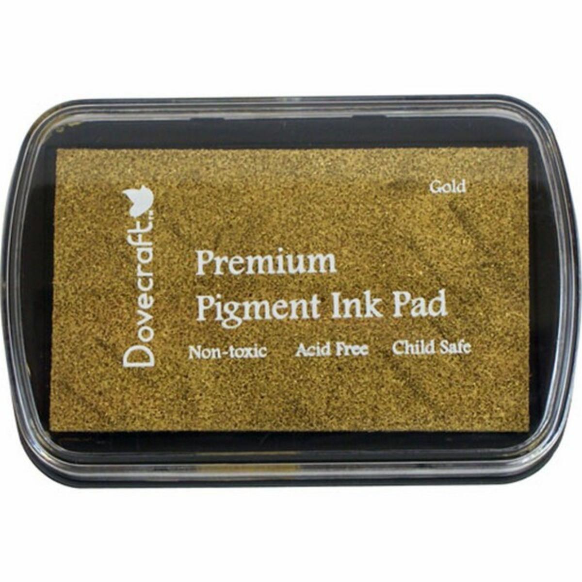 Dovecraft Pigment Ink Pads - Gold Ink Pad | HobbyMaker