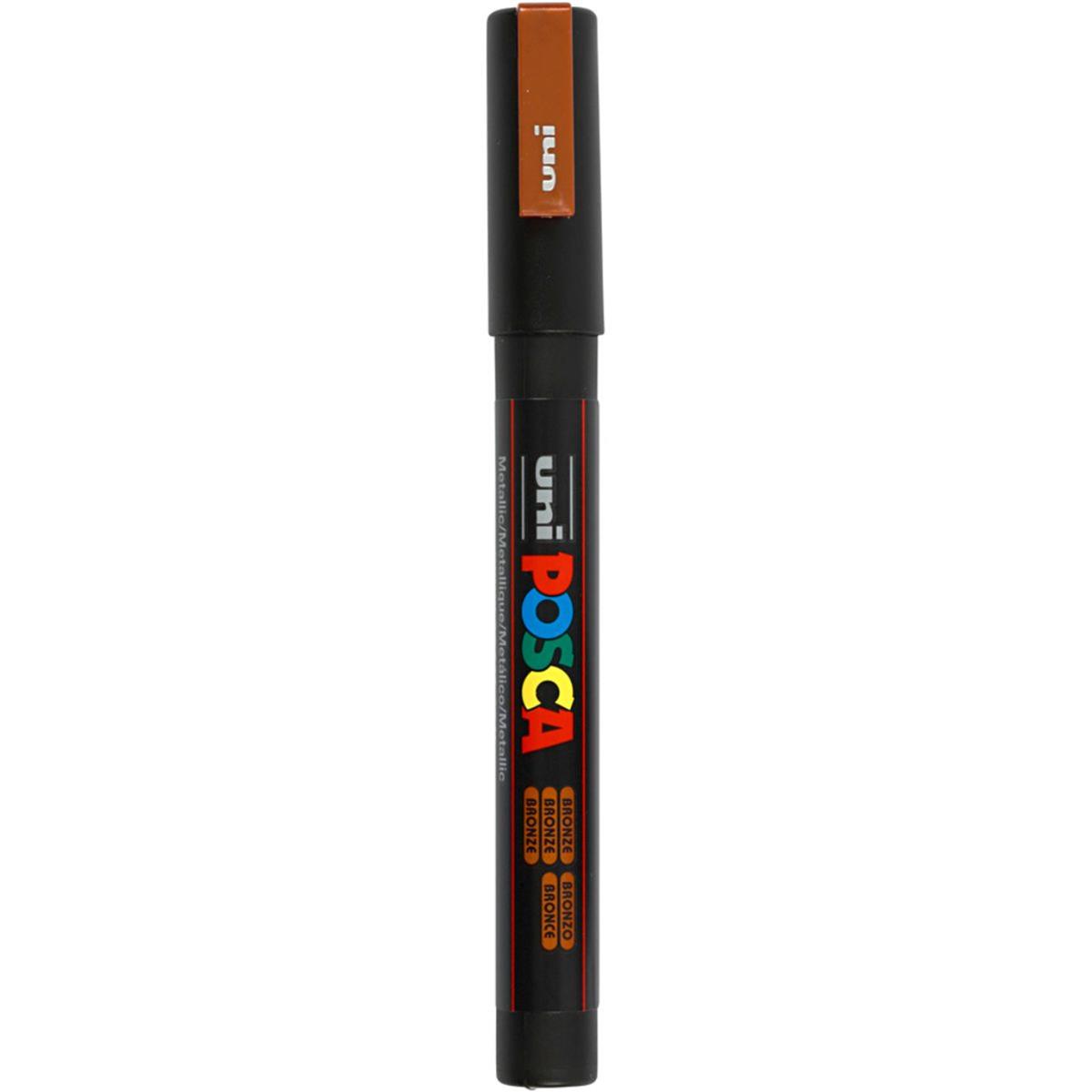 Posca Marker, bronze, no. PC-3M, line 0,9-1,3 mm, 1 pc | HobbyMaker