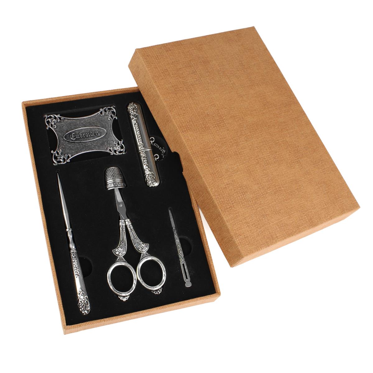 Luxury Heirloom Sewing & Embroidery Set 6 Pieces | SewingStreet