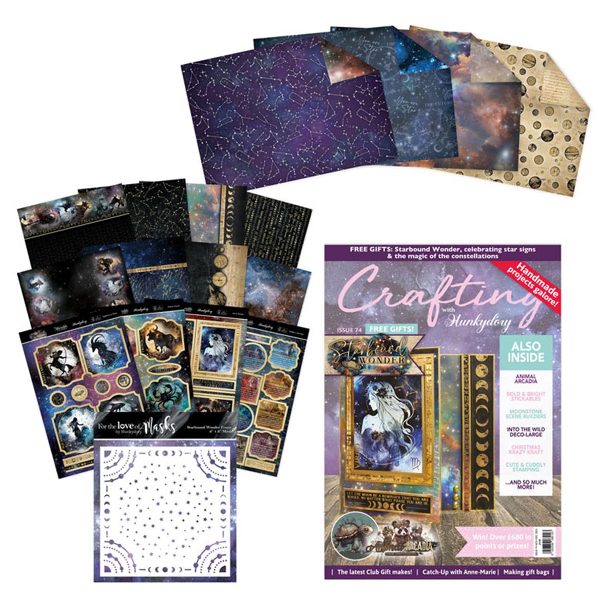 Crafting with Hunkydory Issue 74 Bundle, Inc adorable Scorable ...