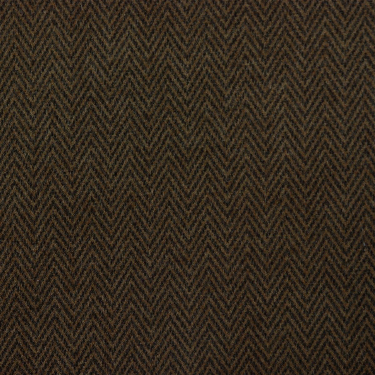 Moda Autumn Gatherings Mini Herringbone Dirt Flannel Fabric 0.5m ...