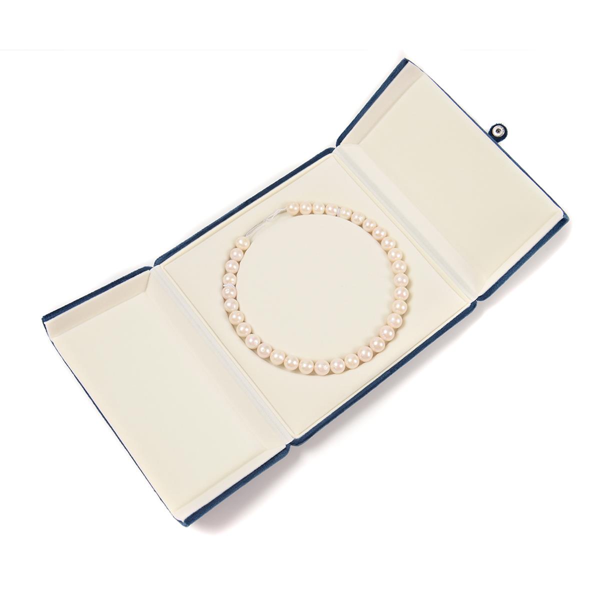 White Freshwater Cultured Nucleated Edison Pearls, Approx 11-12mm, 38cm ...