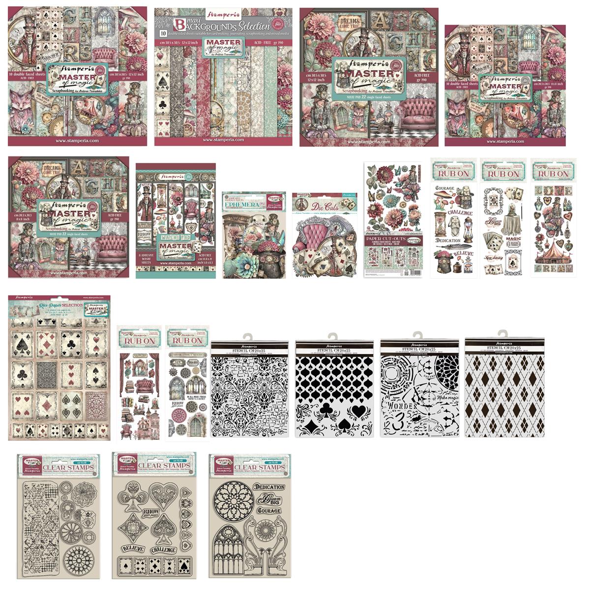 Stamperia Master of Magic Huge Bundle | HobbyMaker