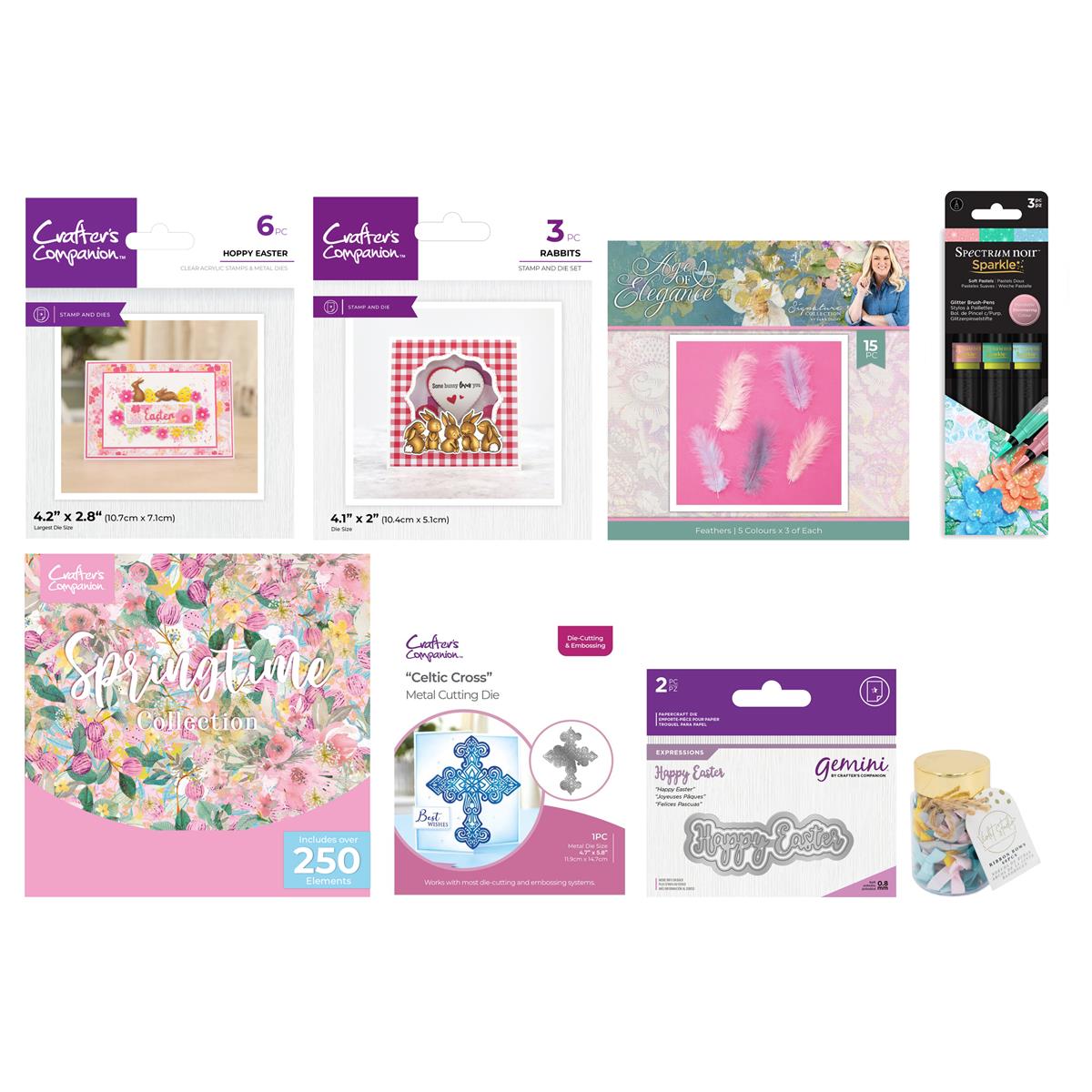 Crafter's Companion - Easter Mixed Selection - Clearance Bundle | HobbyMaker