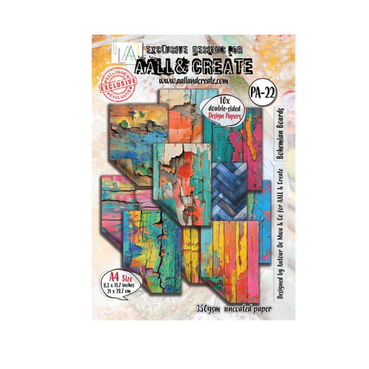 AALL & Create A4 Design Paper - Bohemian Boards | HobbyMaker