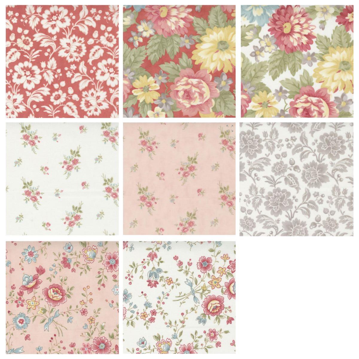 Moda Promenade FQ Pack (8pcs) | SewingStreet
