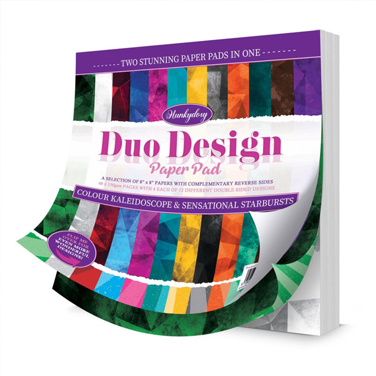 Duo Design Paper Pads - Colour Kaleidoscope & Sensational Starbursts ...