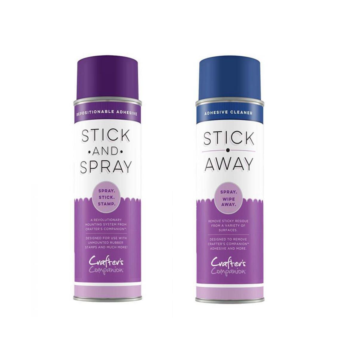 Crafter's Companion - Spray Twin Pack - Stick & Spray & Stick Away ...