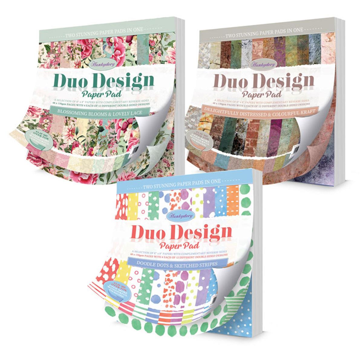 Duo Design Paper Pad - Multibuy of Blossoming Blooms, Delightful ...