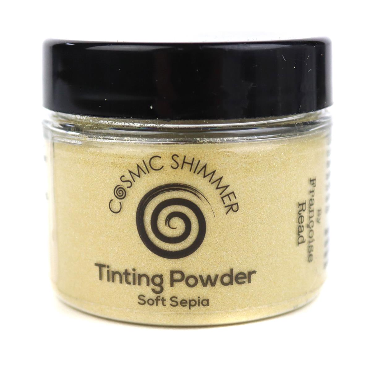 NEW Cosmic Shimmer Tinting Powder Soft Sepia 50ml | HobbyMaker
