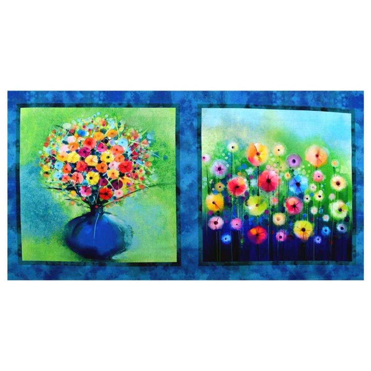 Jason Yenter A Year of Art Collection Spring Fabric Panel 0.6m ...