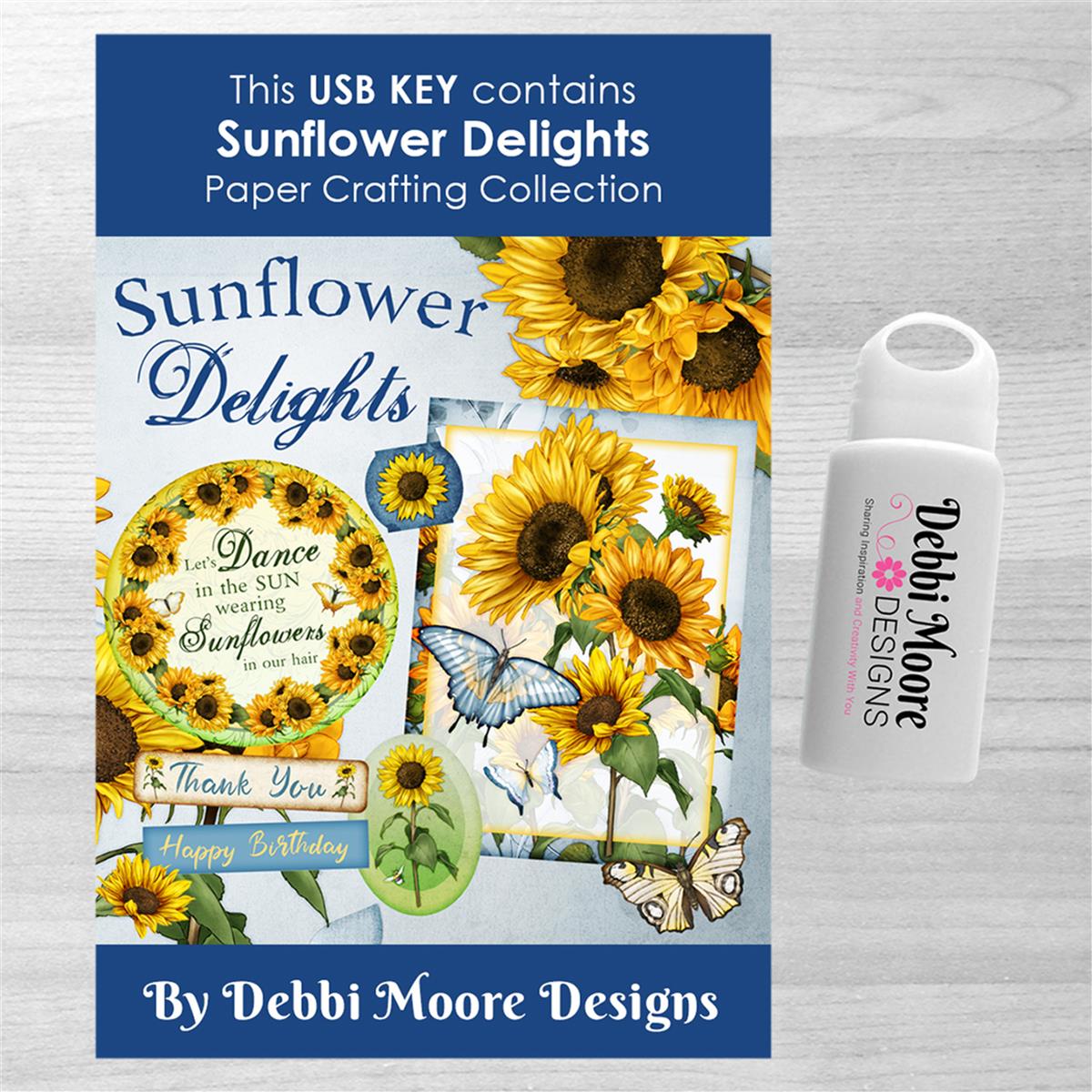 Sunflower Delights USB Key | HobbyMaker