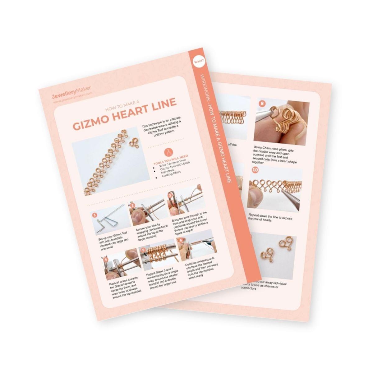 Introduction to Wirework: How to Make a Gizmo Heart Line Downloadable ...