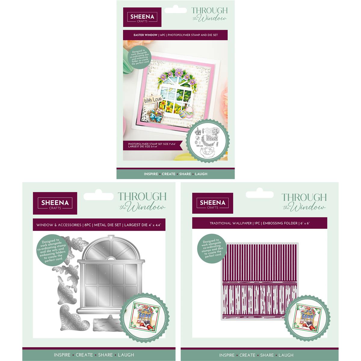 Crafters Companion- Sheena Douglass - Through the Window - Easter ...