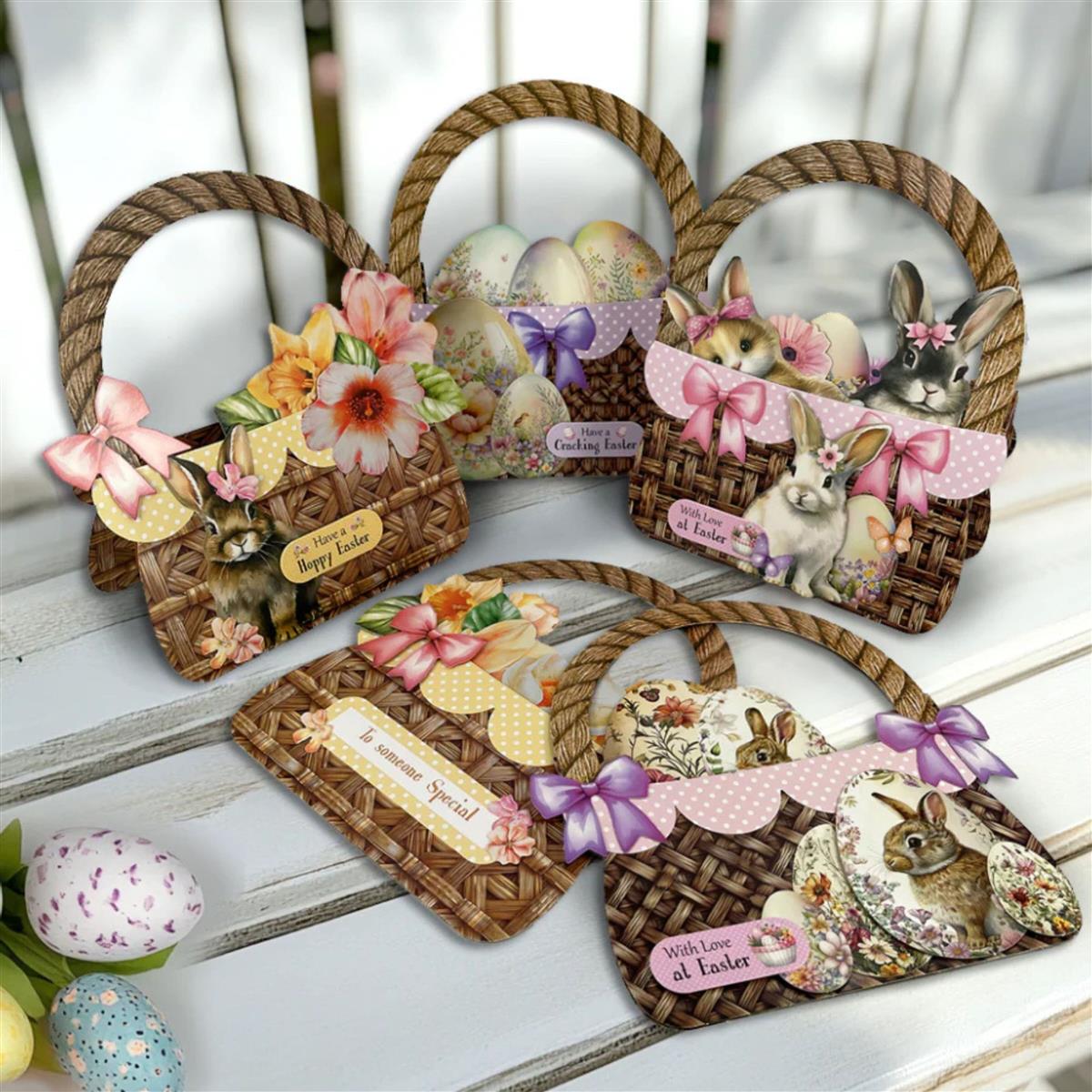 Craft Buddy Papercrafting Kit - Easter Baskets | HobbyMaker