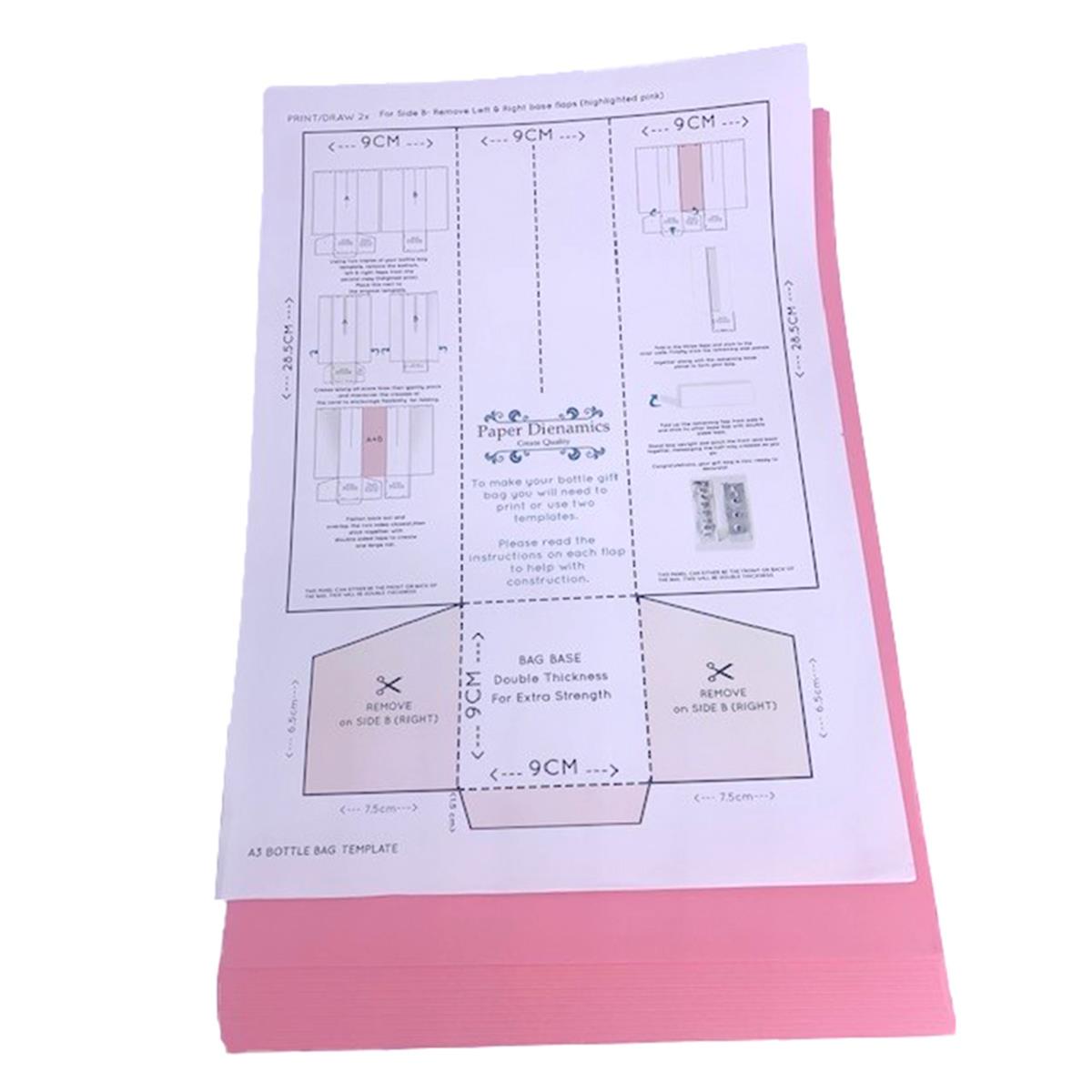 Paper Dienamics - Smithy Special Rosy Pink A3+ 25 Sheet Card Pack ...
