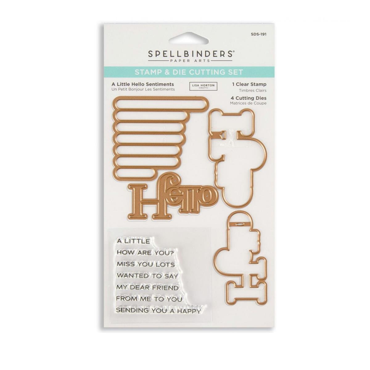 Spellbinders X Lisa Horton Crafts Spotlight Frames and Florals - A ...