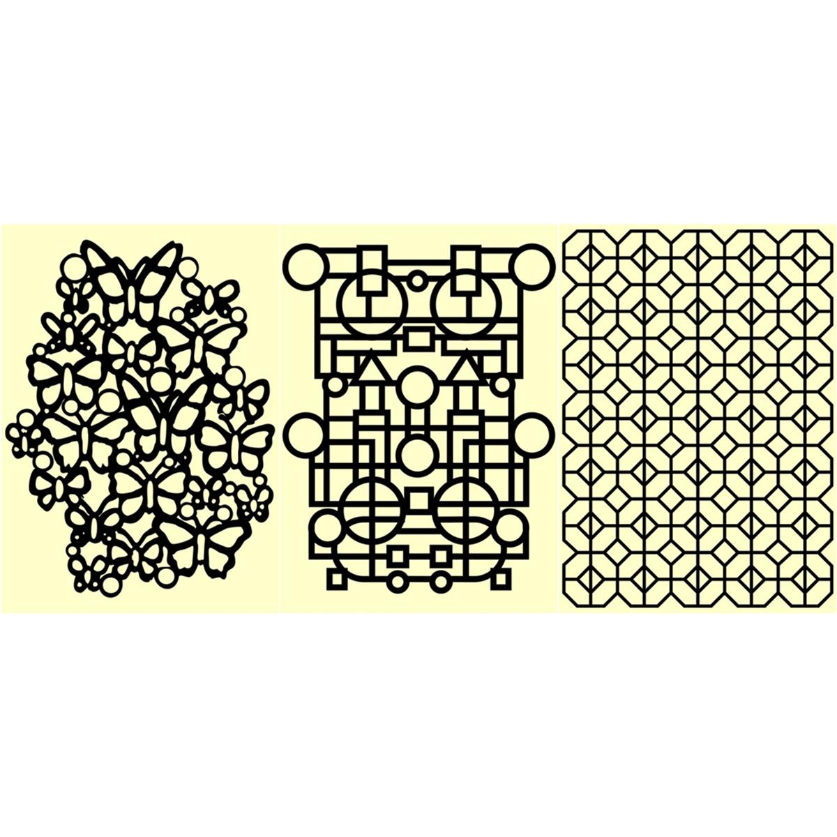 Personal Impressions 5 x 7 Stencils | HobbyMaker