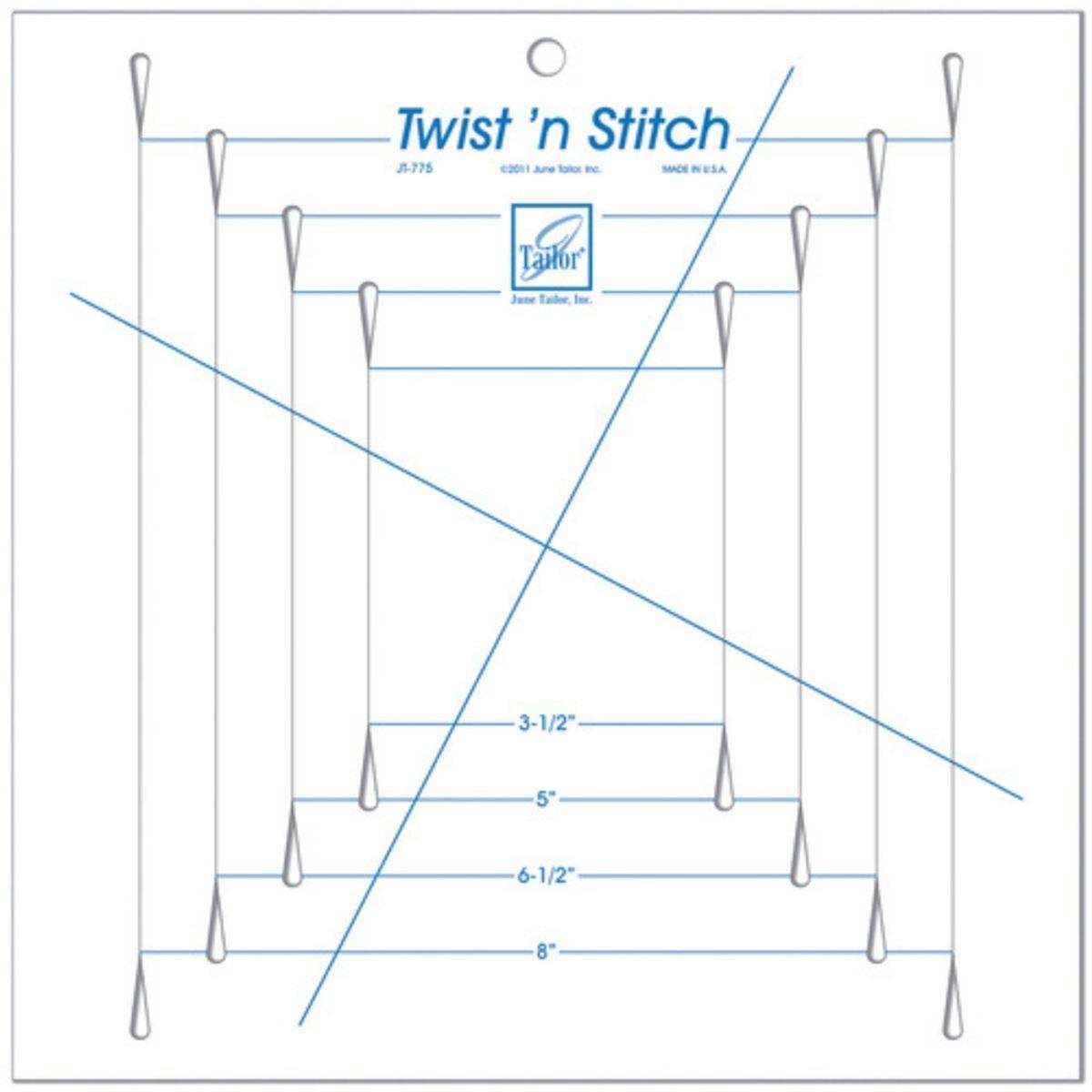 Twist N Stitch Ruler | SewingStreet
